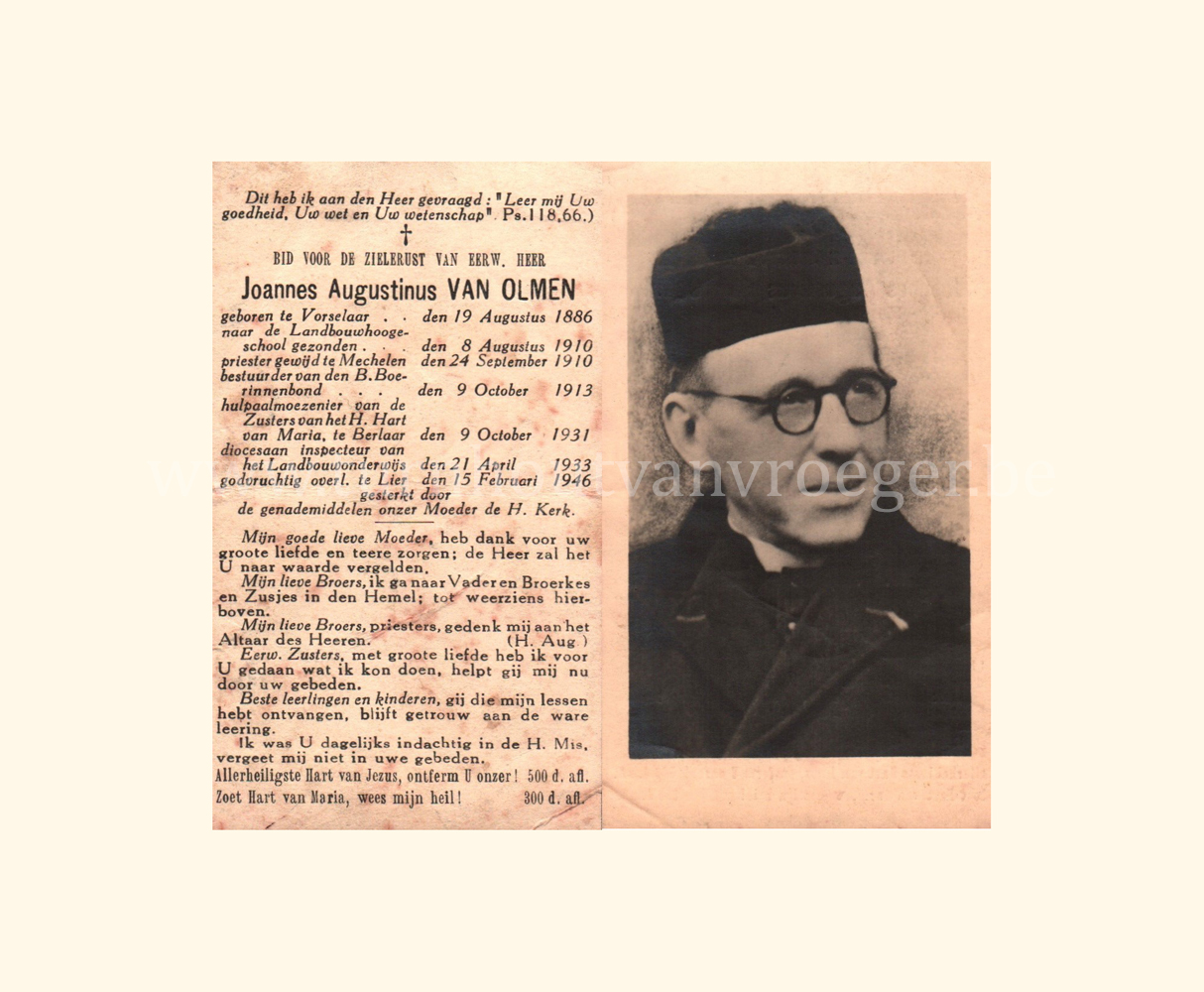 Turnhout van Vroeger - Familie Van Olmen