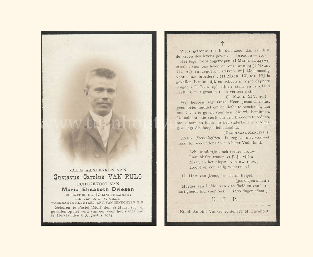 Turnhout van Vroeger - Familie Van Rulo